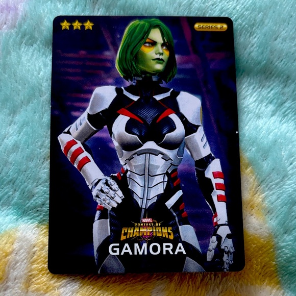 Marvel | Toys | Marvel Contest Off Champions Gamora Card | Poshmark